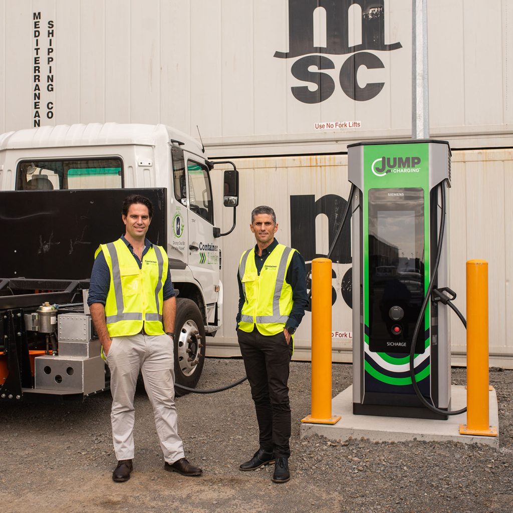 Container Co Rapid Charging Infrastructure - Jump Charging
