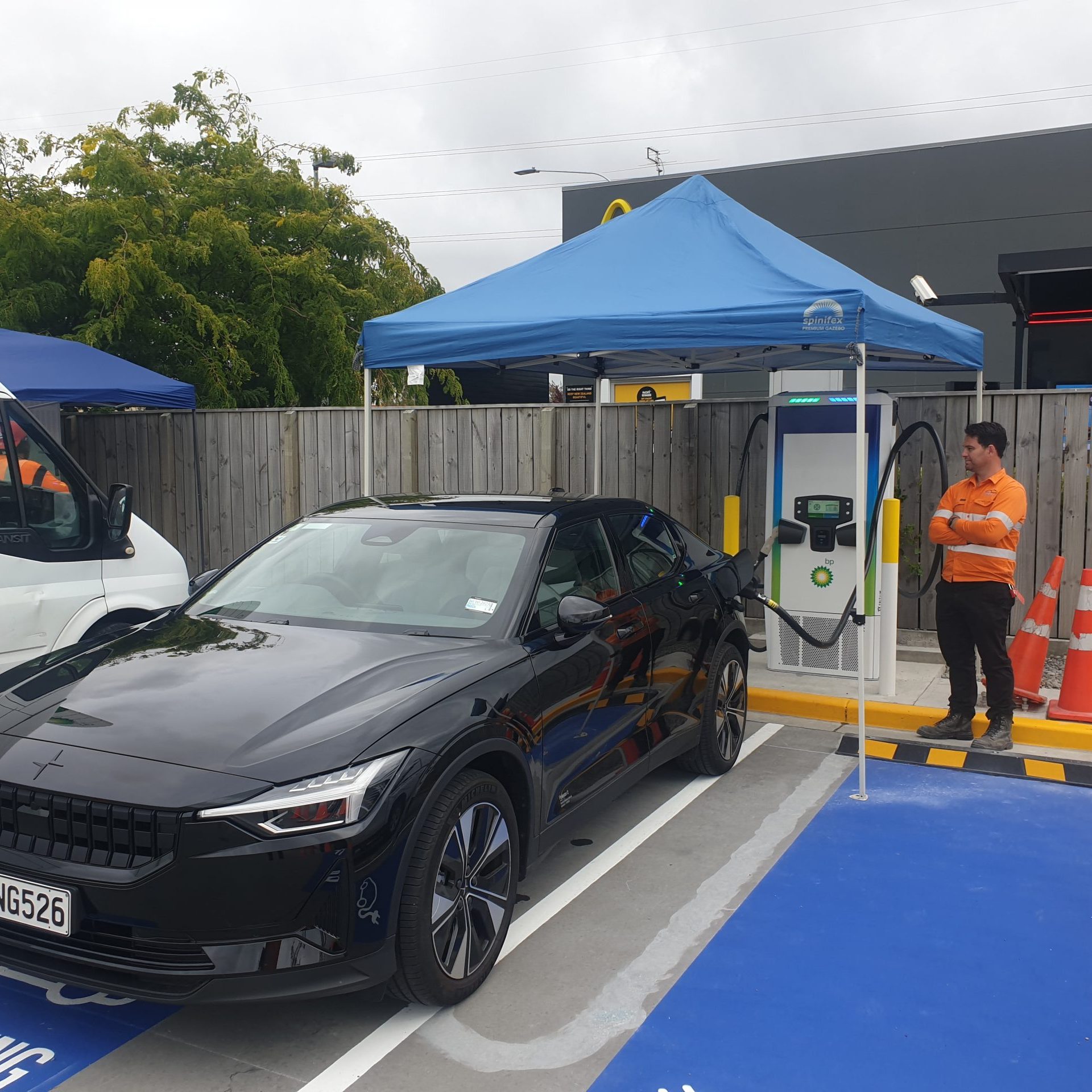 bp EV Charging Network Commissioning - Jump Charging